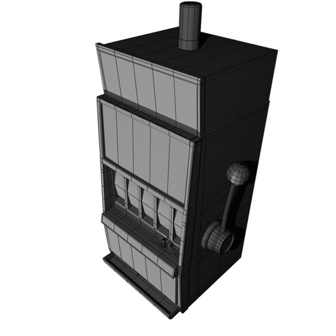 Slot Machine 3d Model