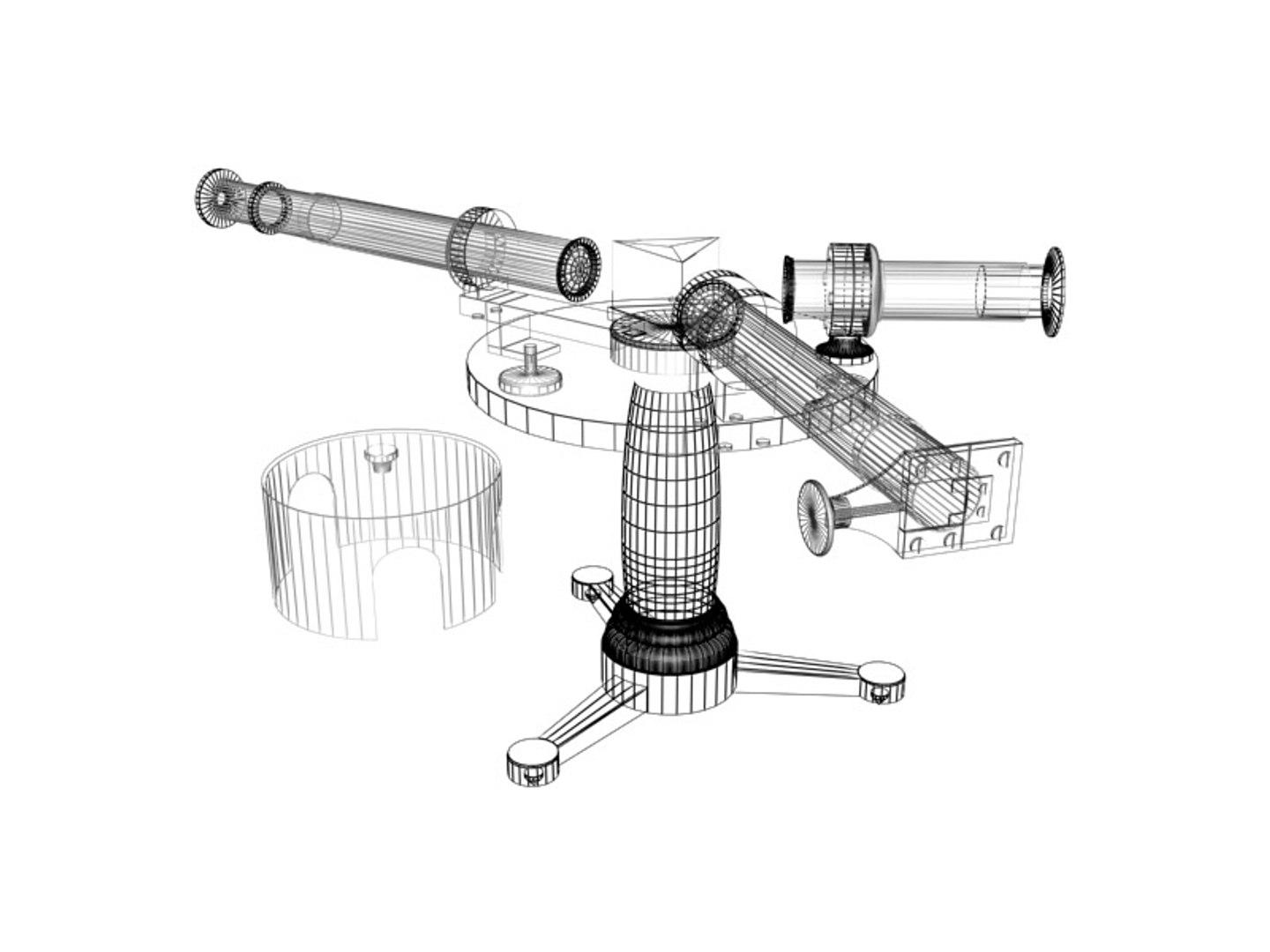Old Spectroscope 3d Max
