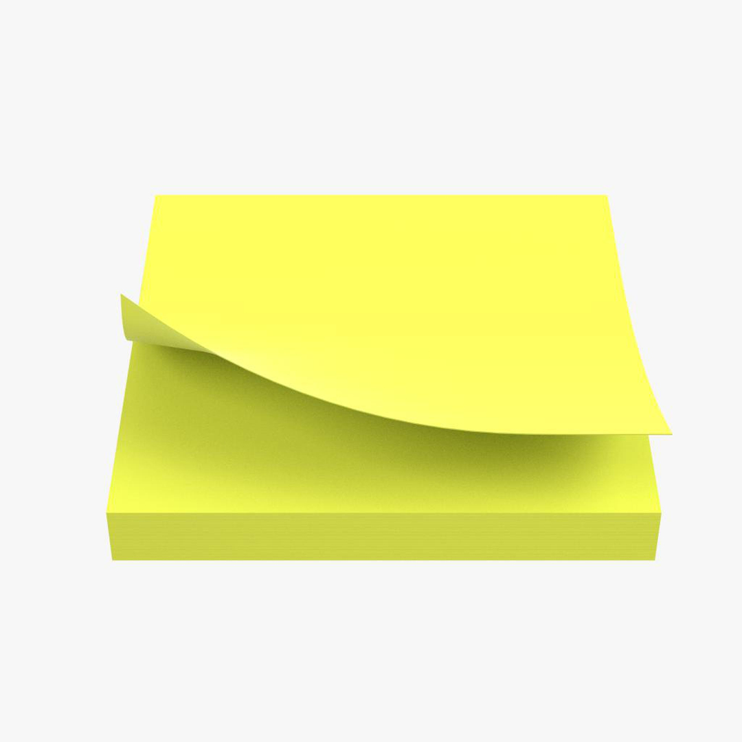 Memo Note Block 3D Model - TurboSquid 1465529