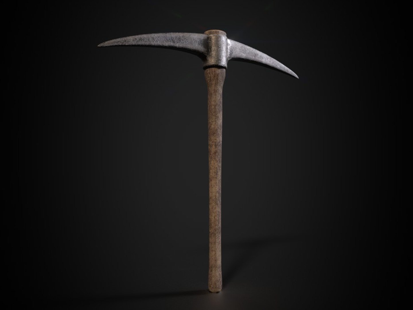 Iron Pickaxe 3D - TurboSquid 2343364