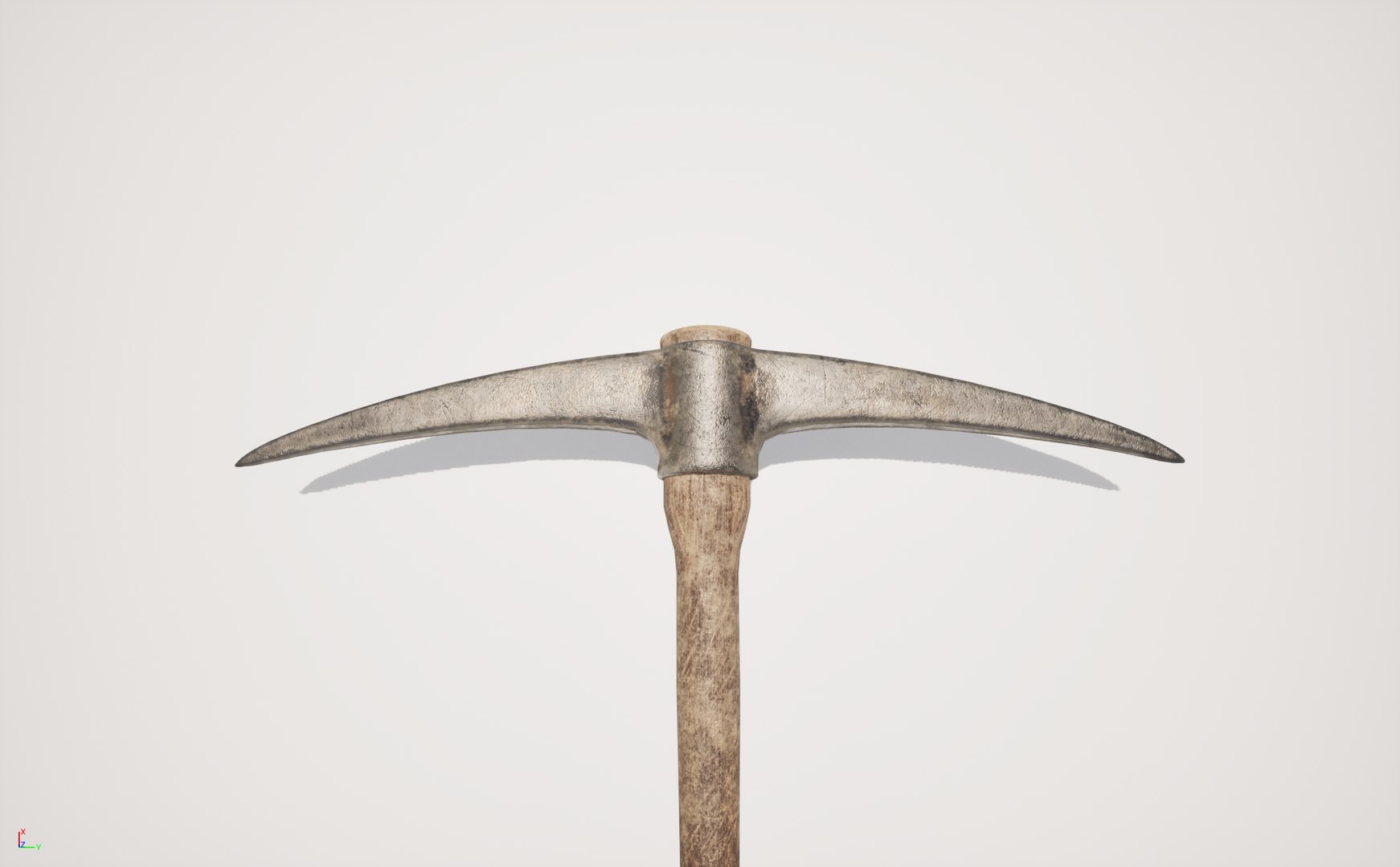 Iron Pickaxe 3D - TurboSquid 2343364