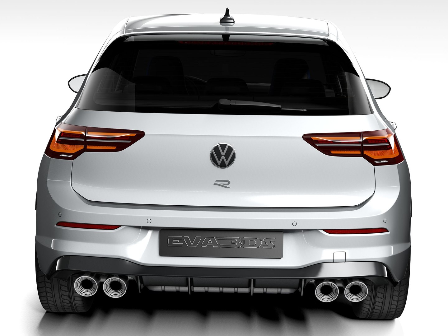 3D Volkswagen Golf R 2022 Model - TurboSquid 1851216