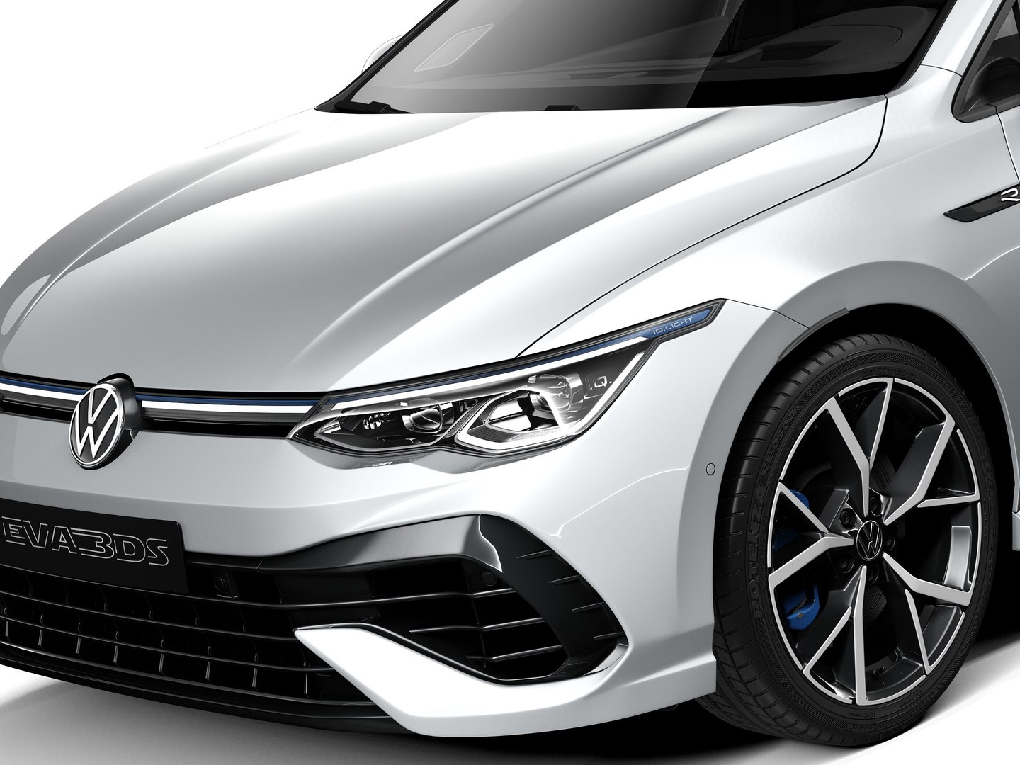 3D Volkswagen Golf R 2022 Model - TurboSquid 1851216