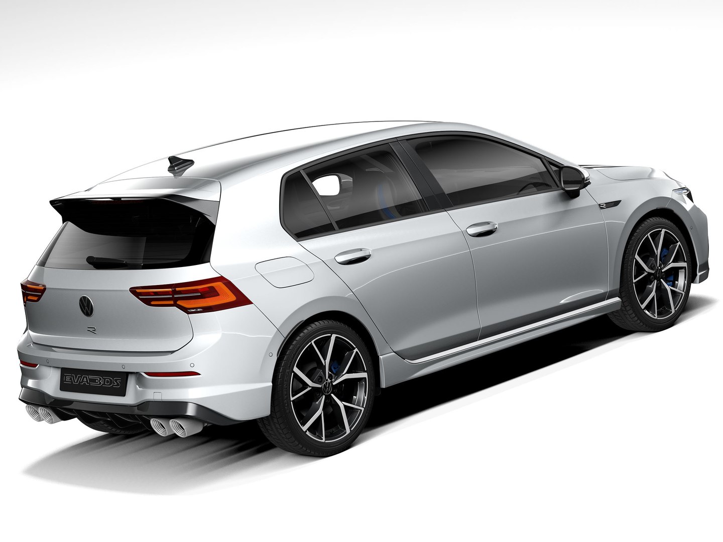 3D Volkswagen Golf R 2022 Model - TurboSquid 1851216