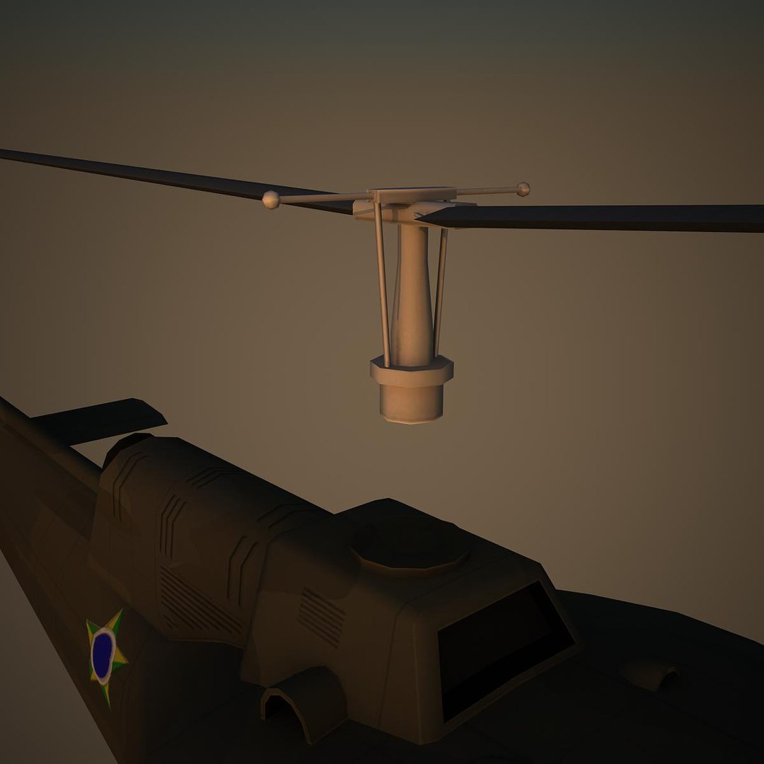 Bell Fab Helicopter 3d Max