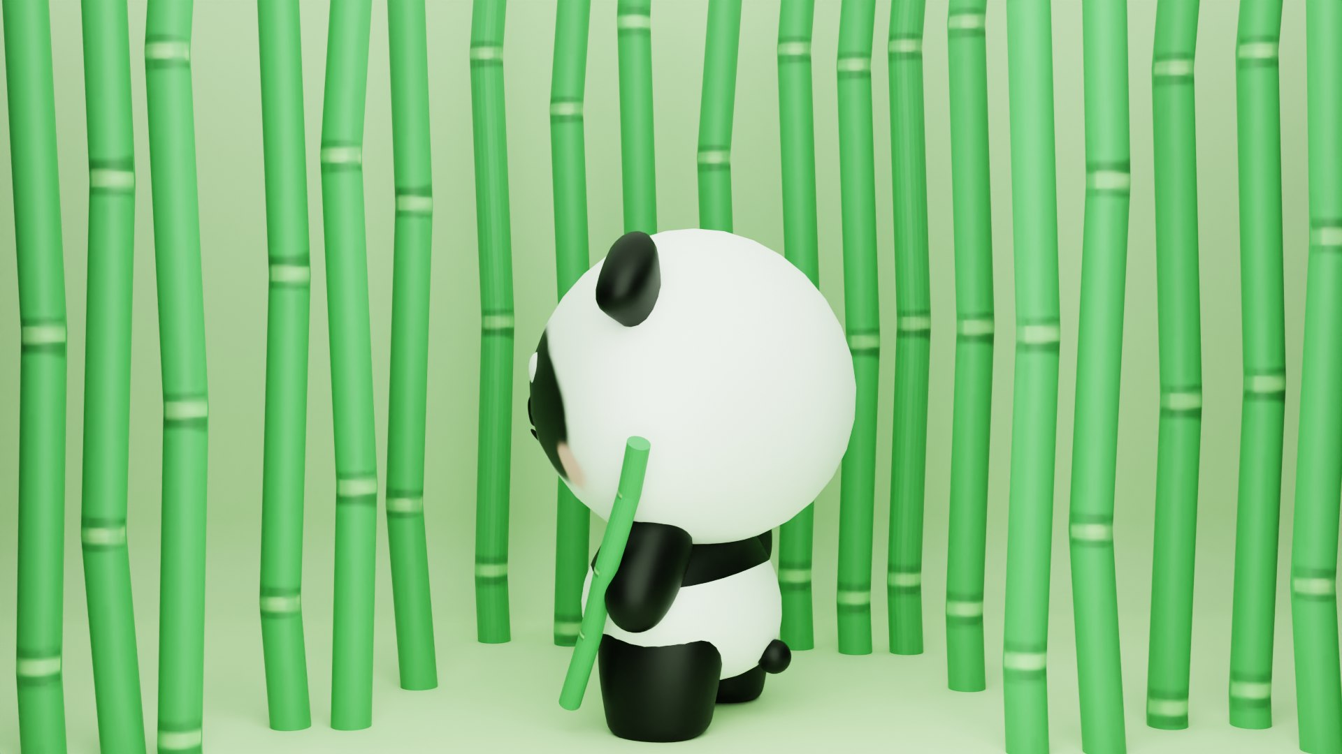 Panda Model - TurboSquid 2004802