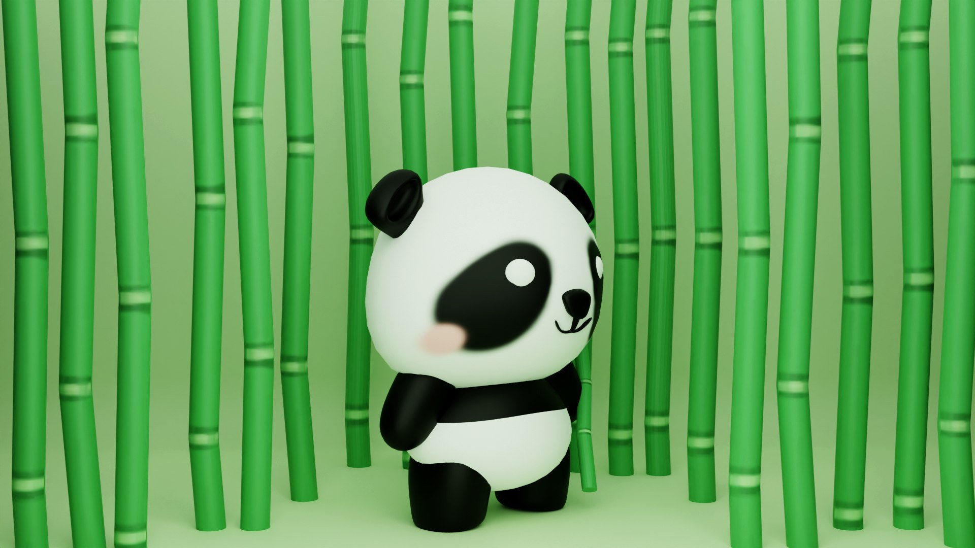 Panda Model - TurboSquid 2004802