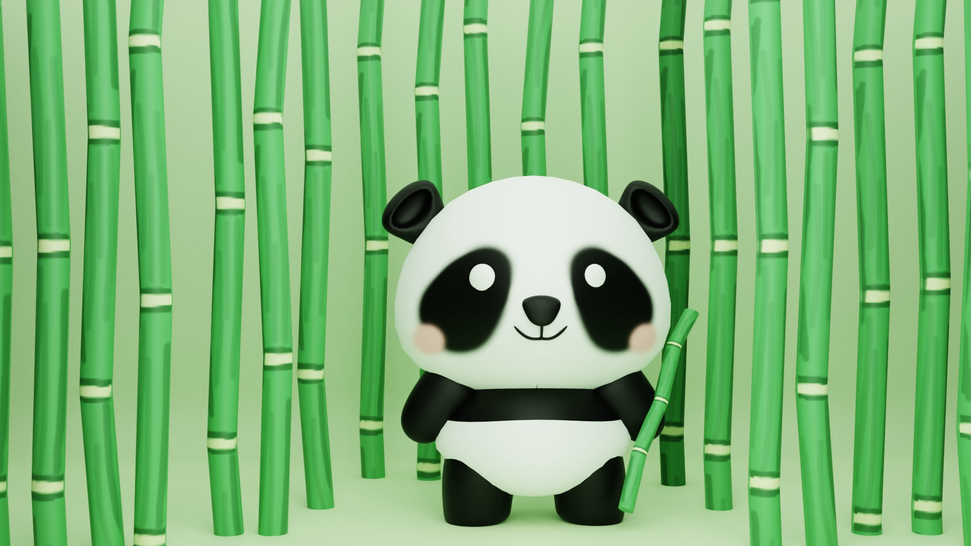 Panda Model - TurboSquid 2004802