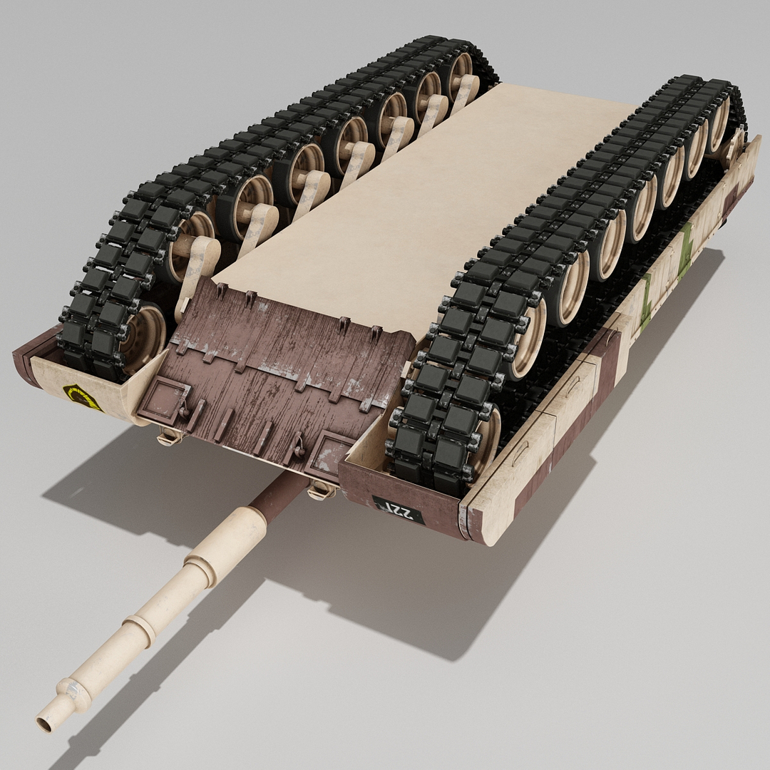 indian arjun tank main 3d obj