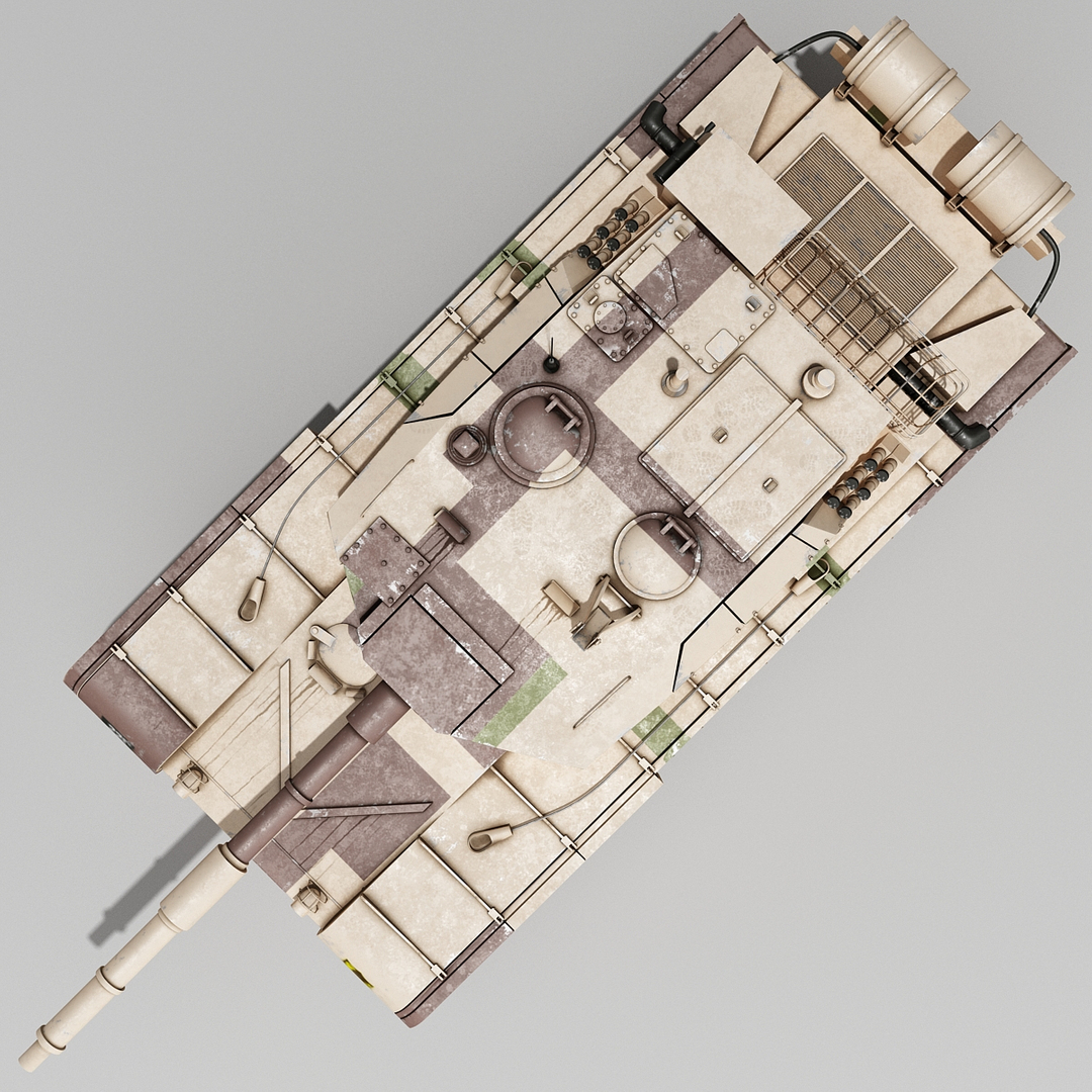 indian arjun tank main 3d obj