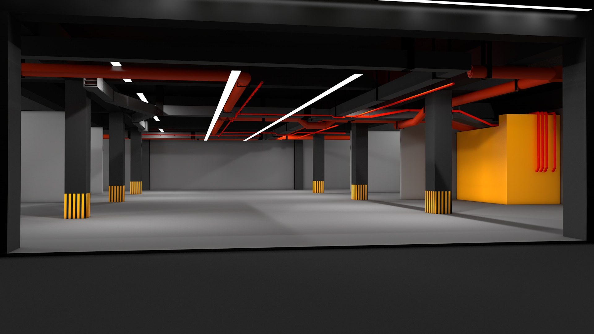 GARAGE 3D - TurboSquid 2085761