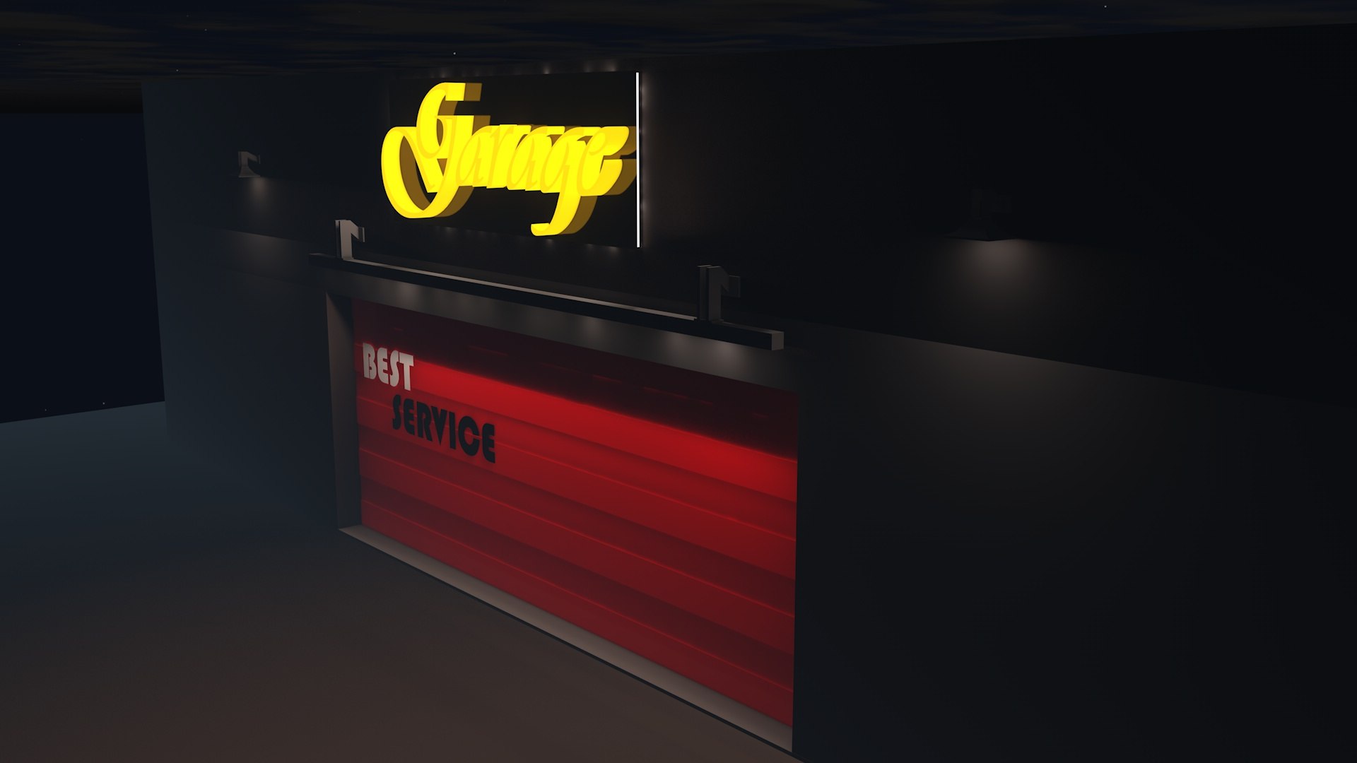 GARAGE 3D - TurboSquid 2085761