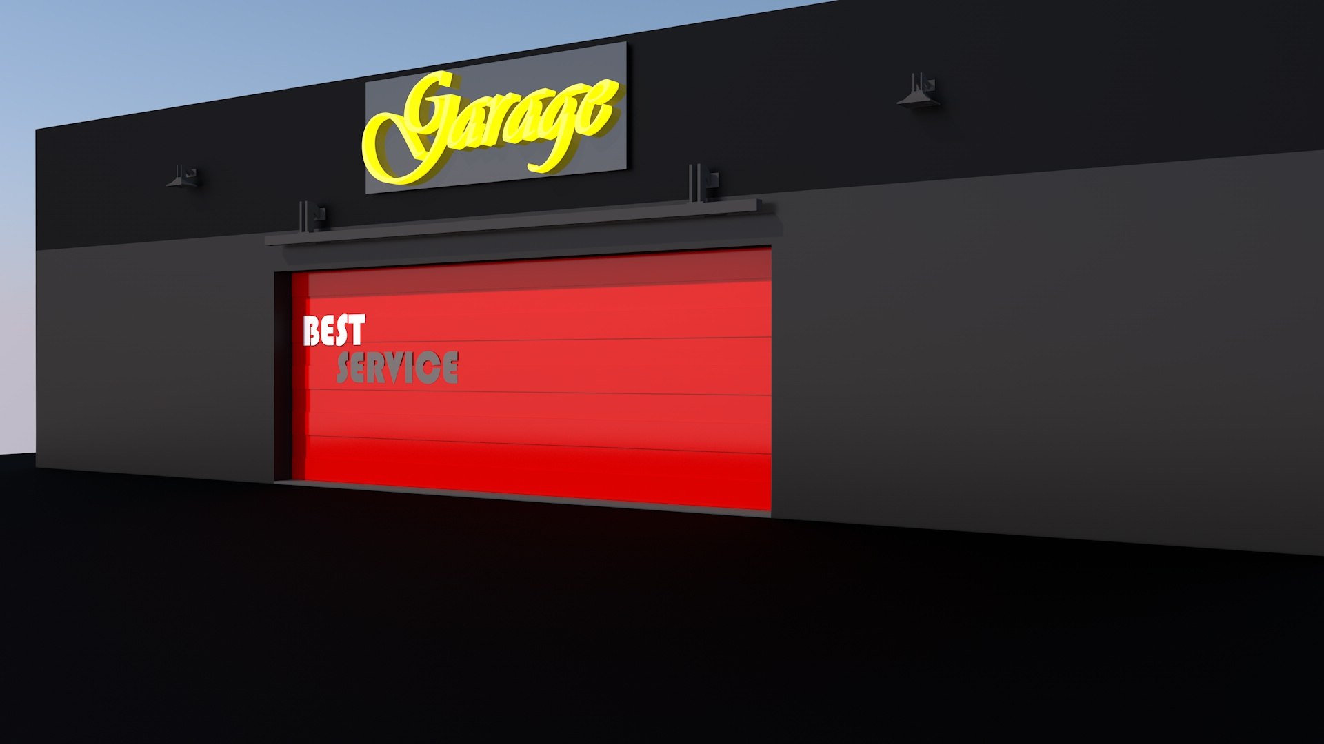 GARAGE 3D - TurboSquid 2085761