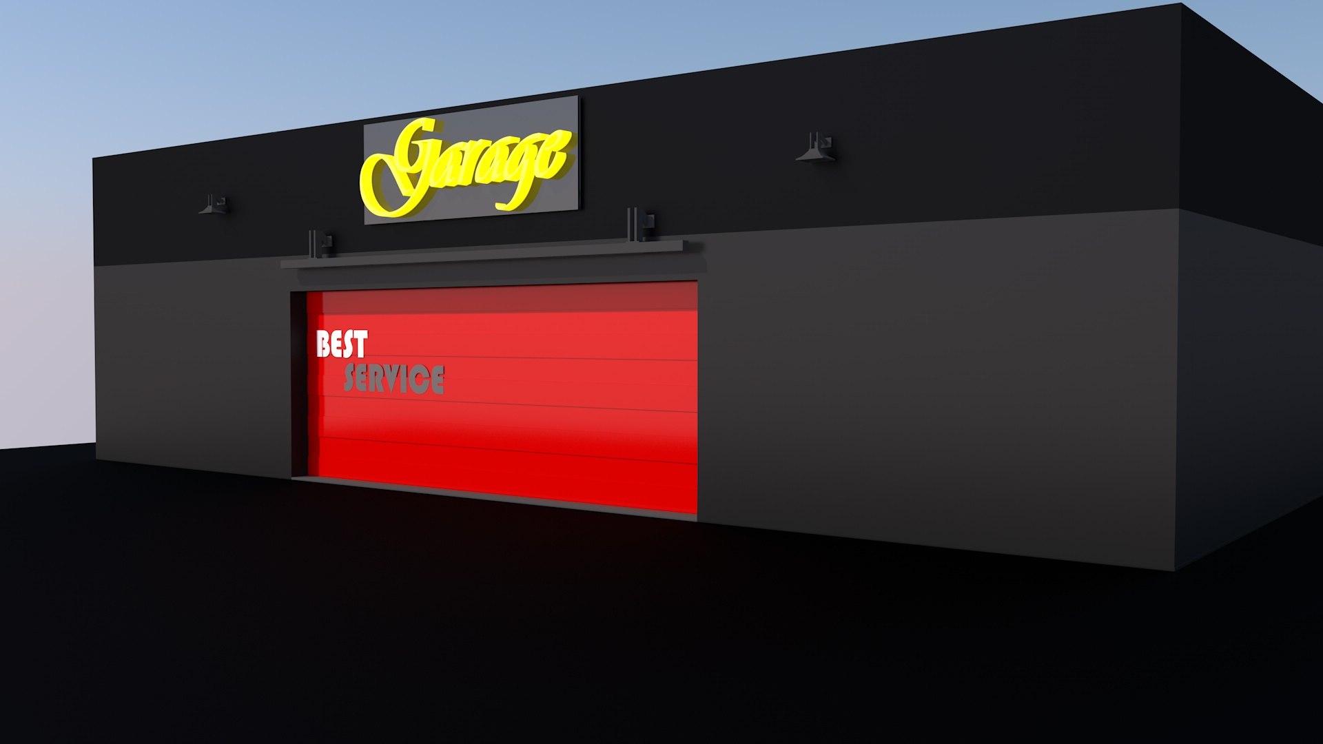 GARAGE 3D - TurboSquid 2085761