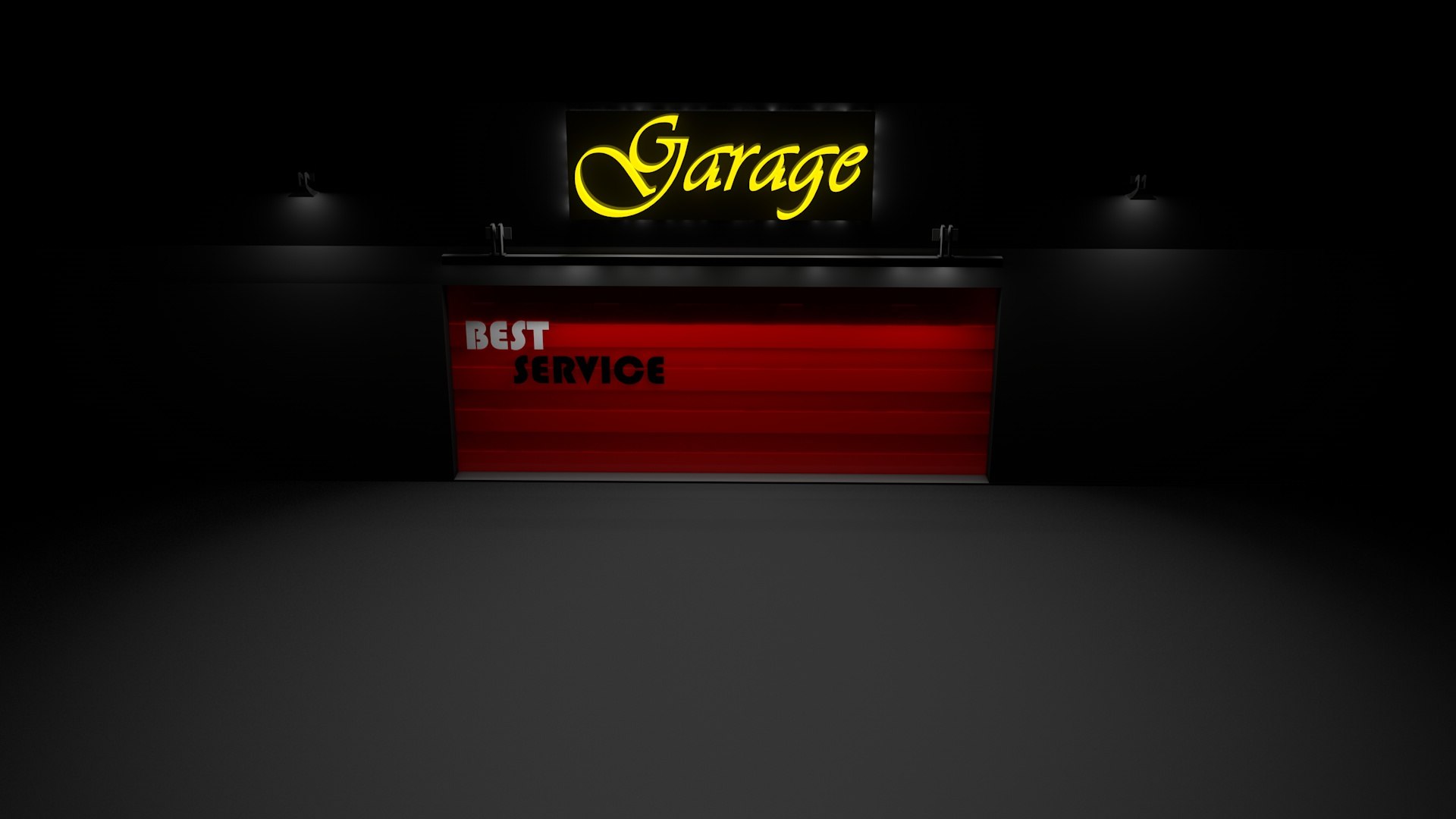 GARAGE 3D - TurboSquid 2085761