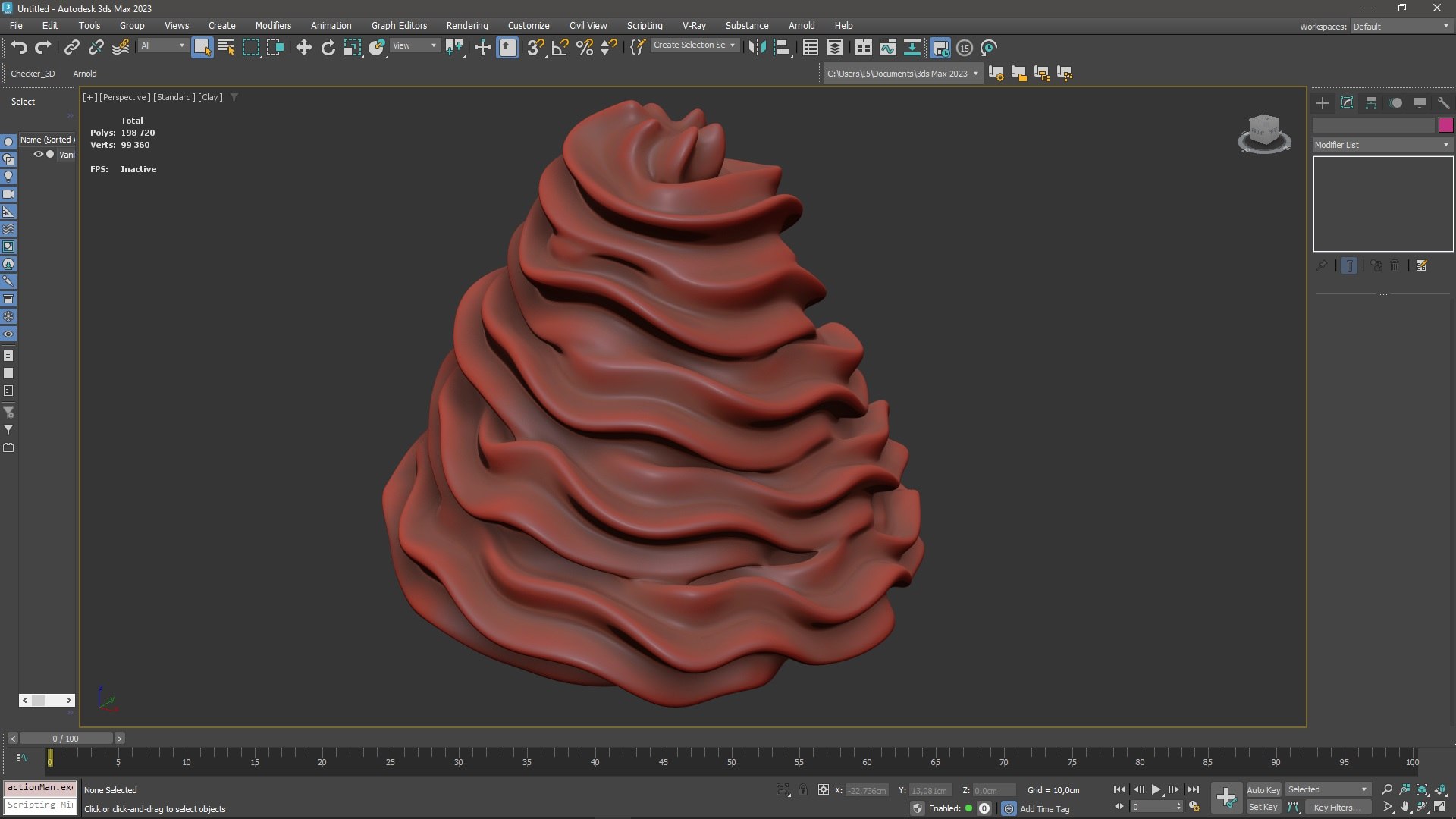 Vanilla Whipped Cream For 3D Print 3D Model - TurboSquid 2256859
