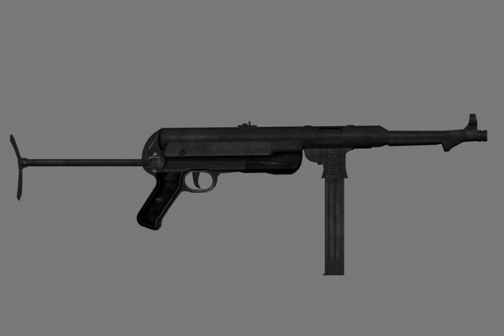 mp40 gun 3d model