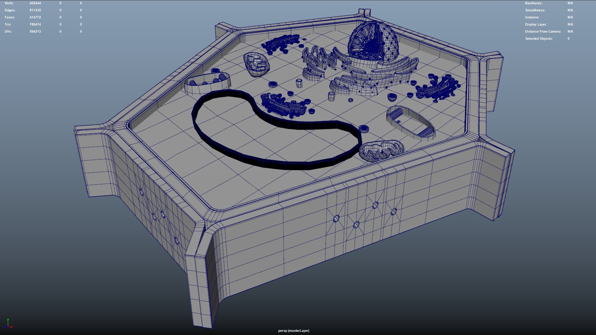Plant Cell 3D Model - TurboSquid 2205410