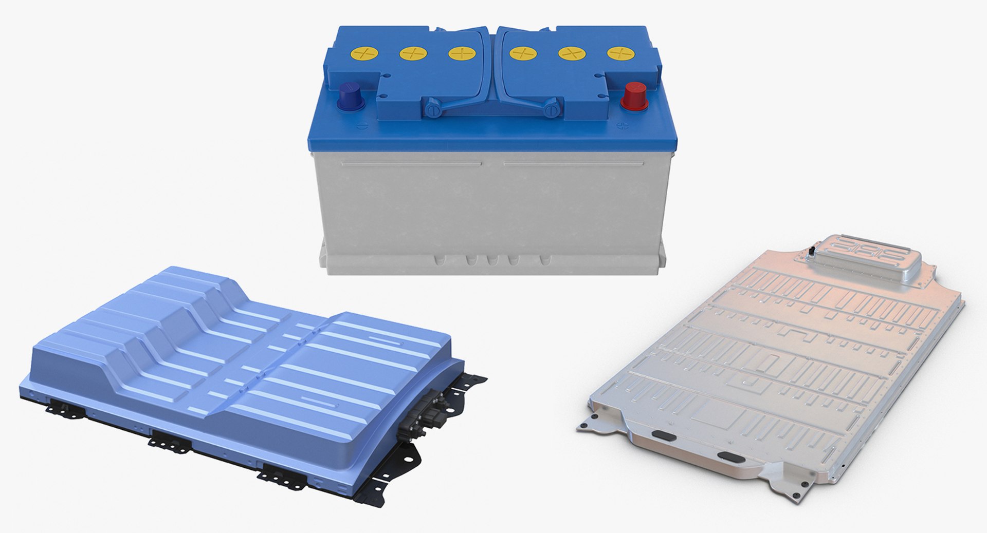 3D Model Classic Electric Car Battery - TurboSquid 1437031