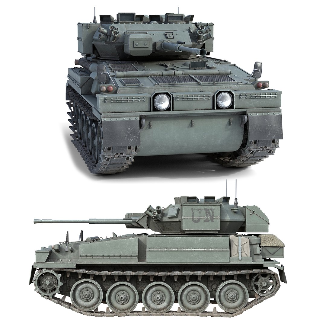 FV107 Scimitar CVR 3D Model - TurboSquid 2262897