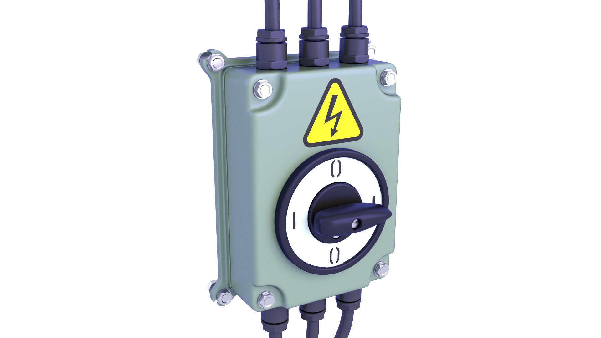 Industrial Electric Switches V8 3D Model - TurboSquid 2418056