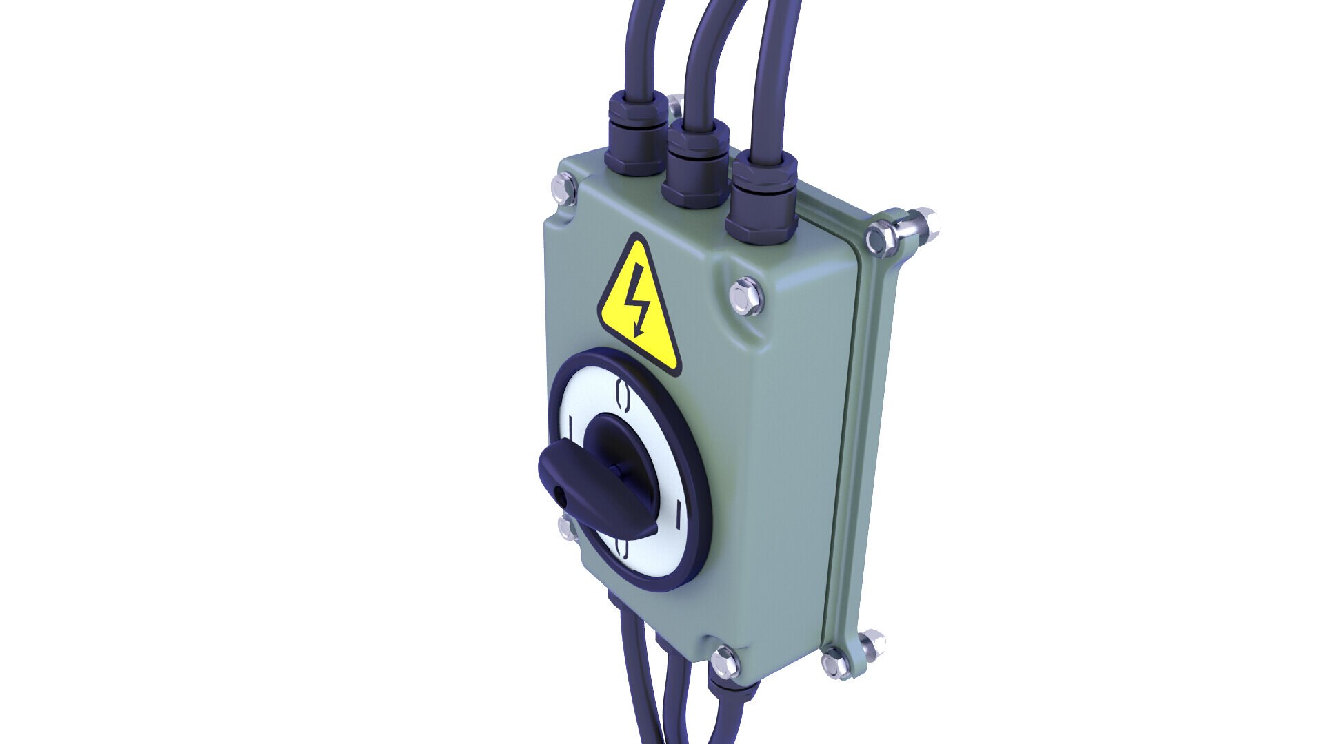 Industrial Electric Switches V8 3D Model - TurboSquid 2418056