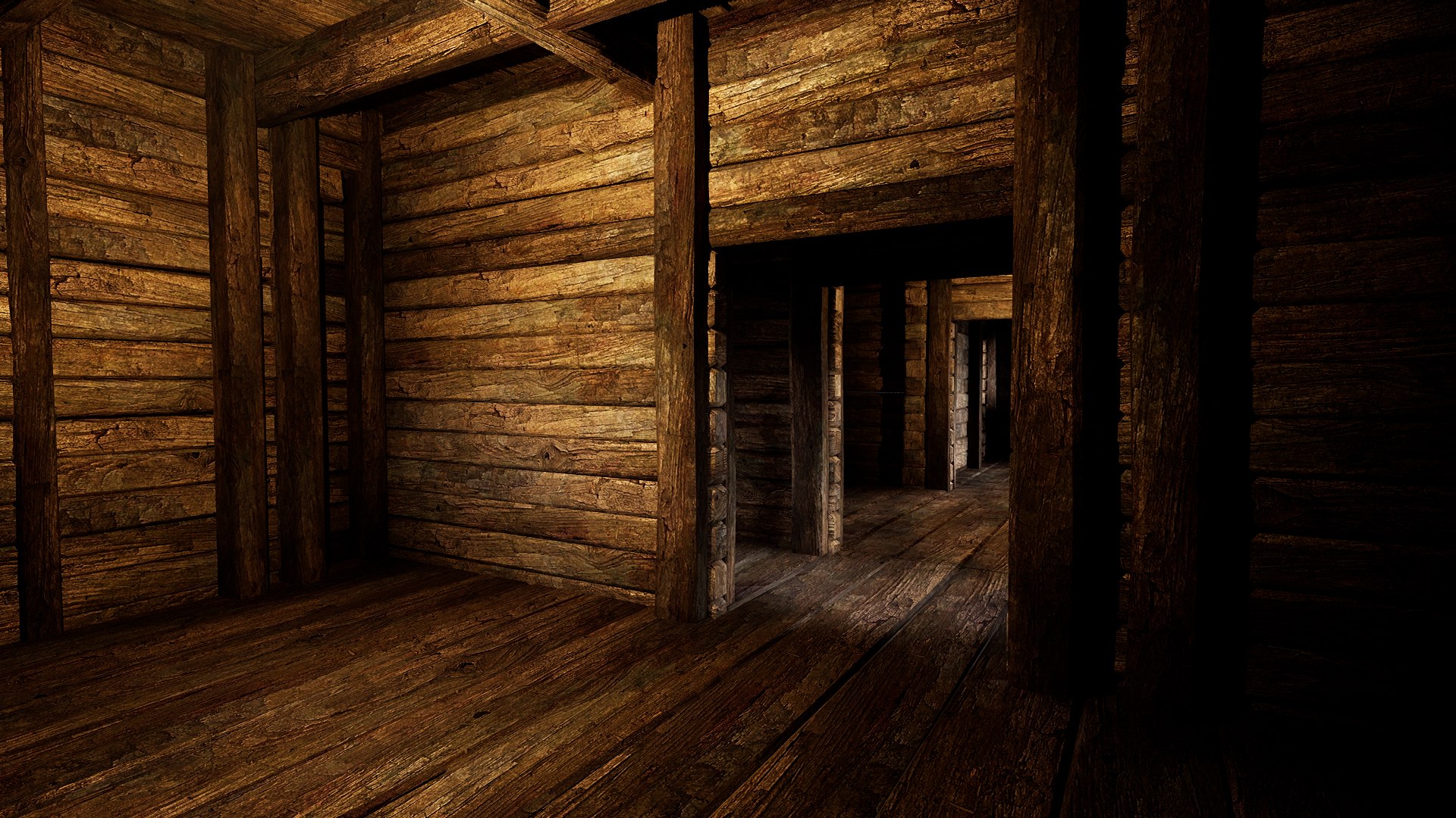 MEDIEVAL HOUSE COTTAGE CABIN HUT VILLAGE SLAVIC CITY AAA NEXTGEN 3D ...