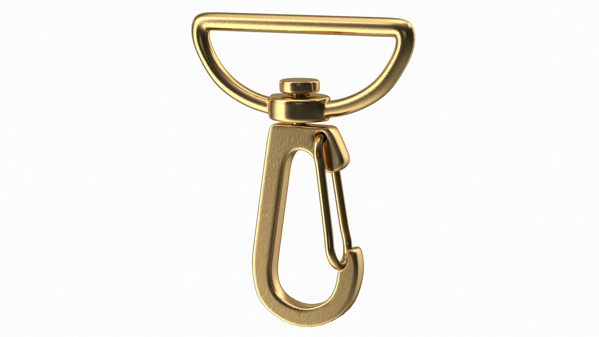 3D Metal Swivel Clasp Snap Hook Gold - TurboSquid 1777150