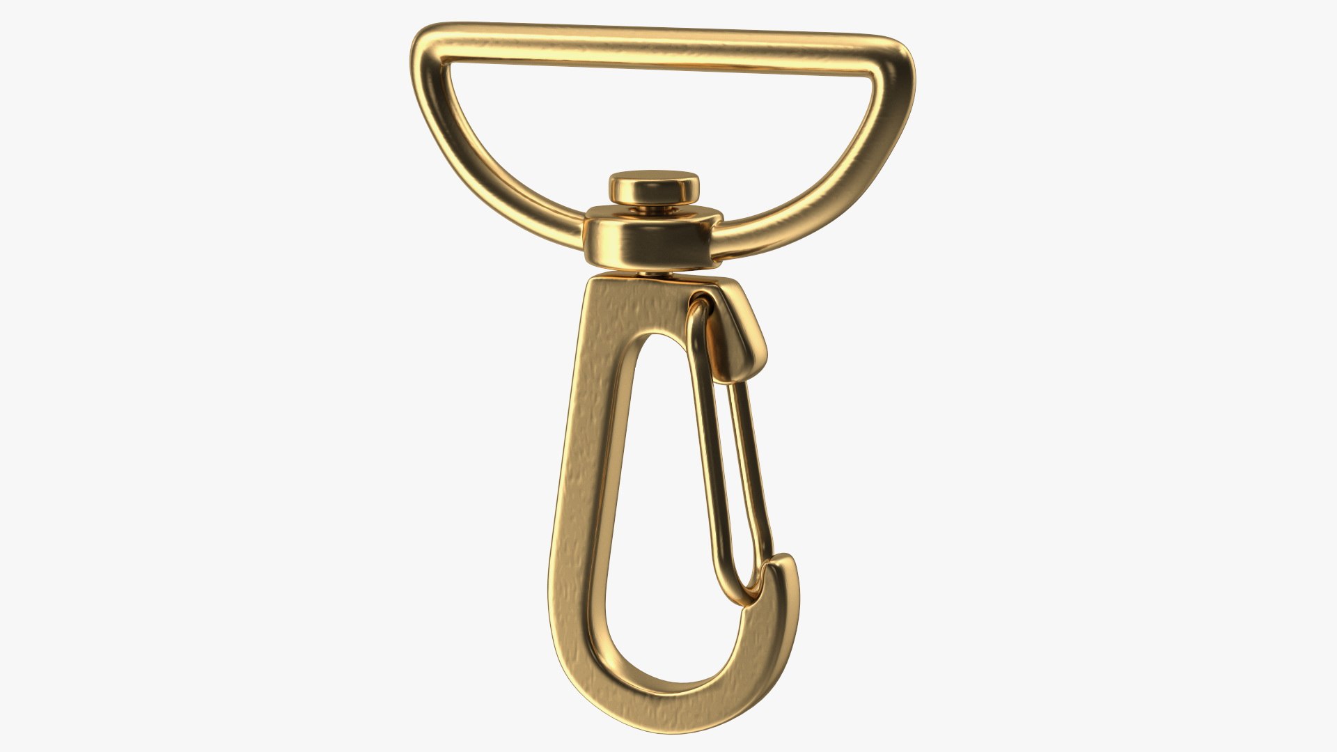 3D Metal Swivel Clasp Snap Hook Gold - TurboSquid 1777150
