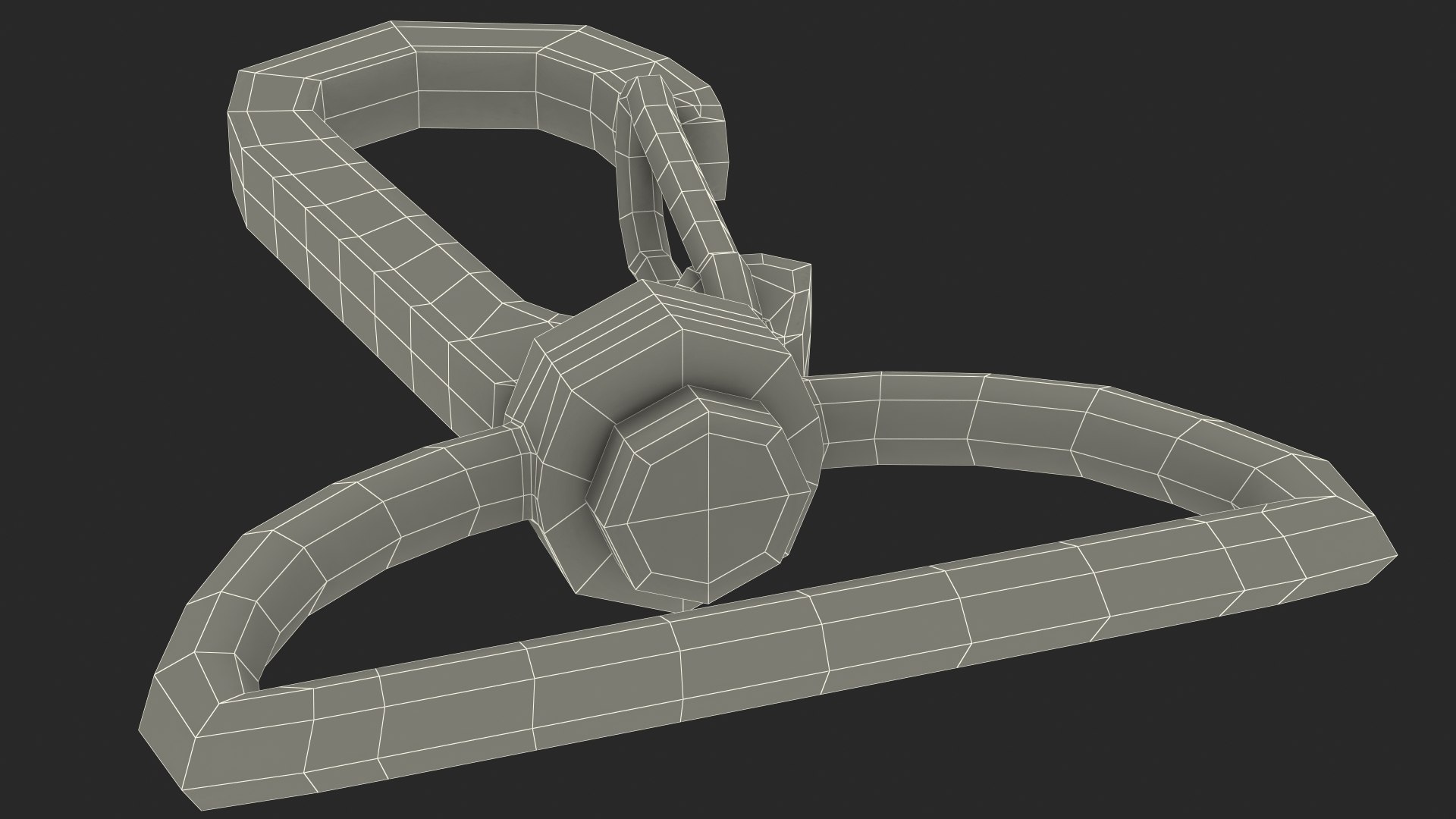 3D Metal Swivel Clasp Snap Hook Gold - TurboSquid 1777150