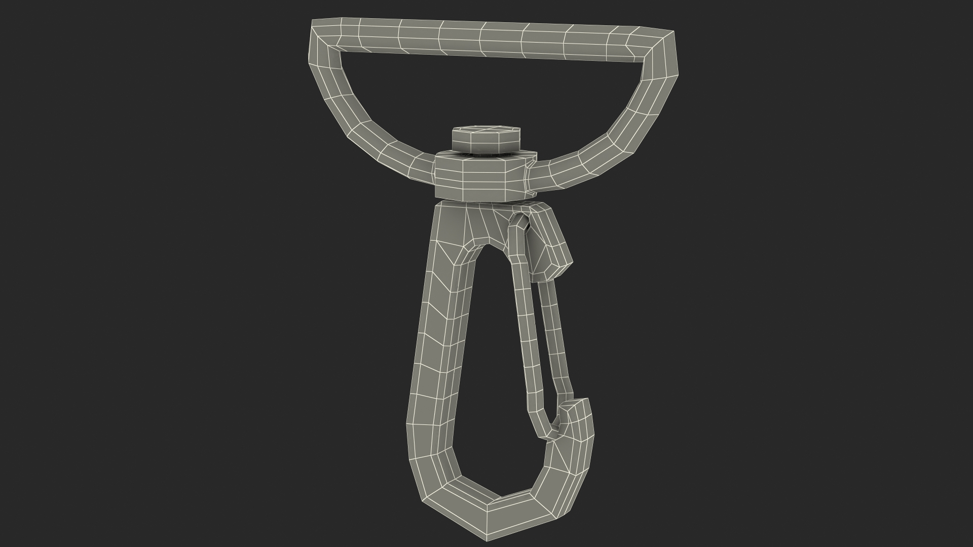 3D Metal Swivel Clasp Snap Hook Gold - TurboSquid 1777150