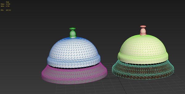 3D reception bell - TurboSquid 1421453