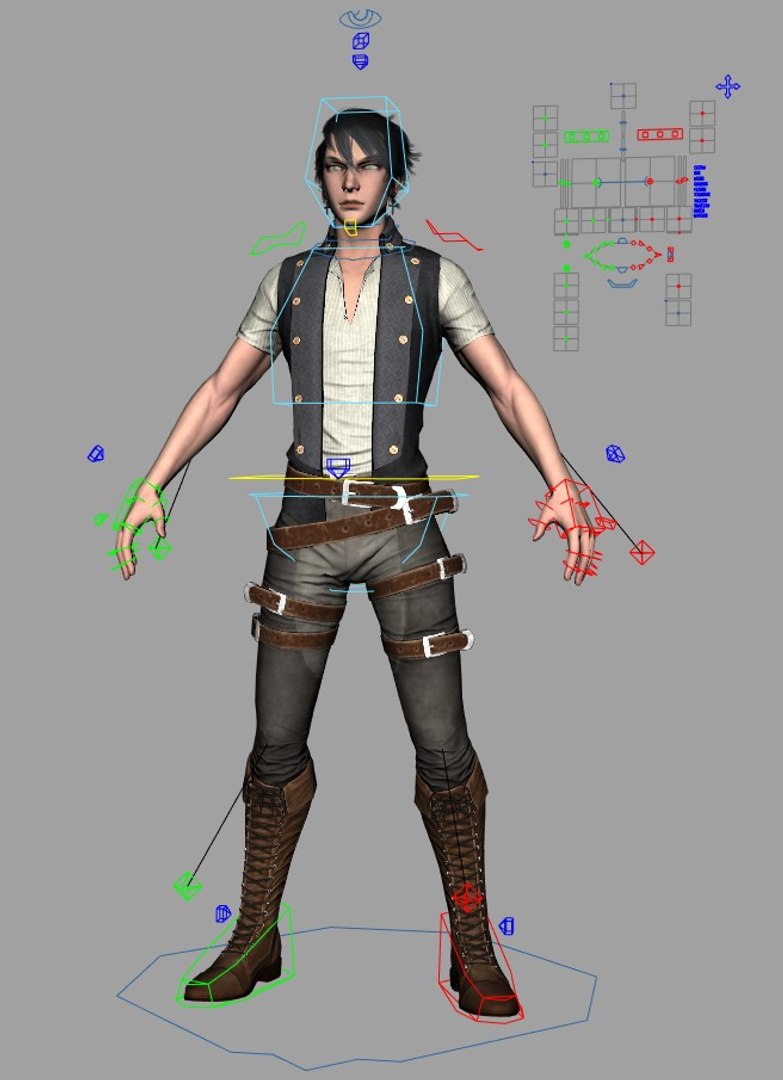 3D Rig Animation - TurboSquid 1680312