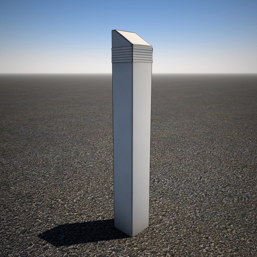 3d Model Wood Post