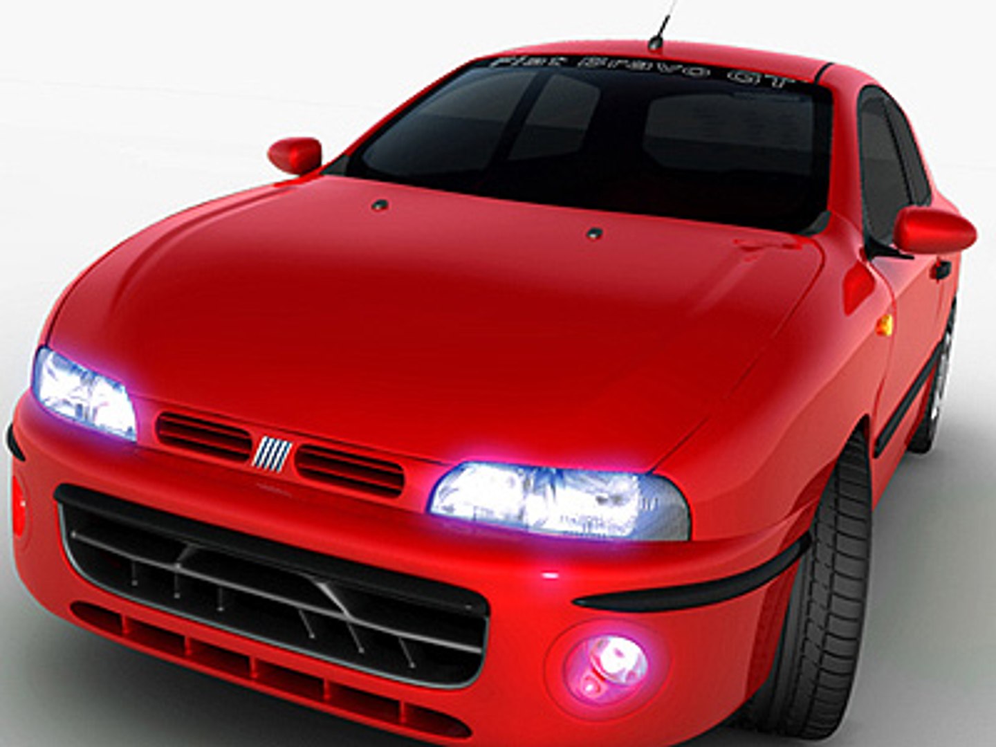 Fiat Bravo Gt 3d Model