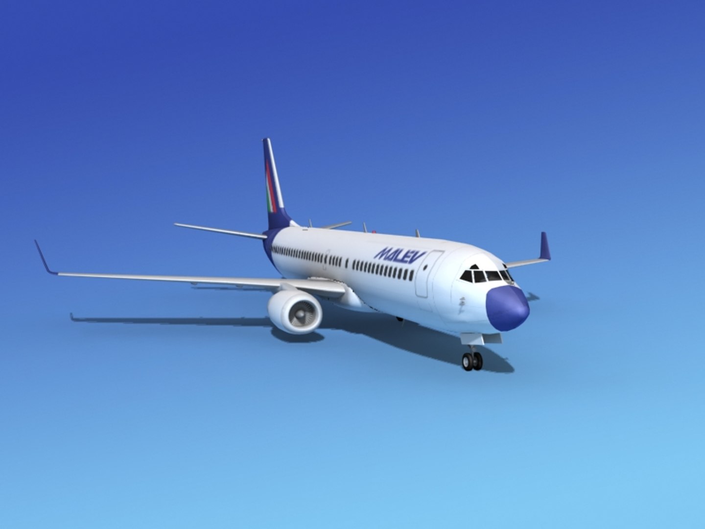 3d Model Boeing 737-800 737