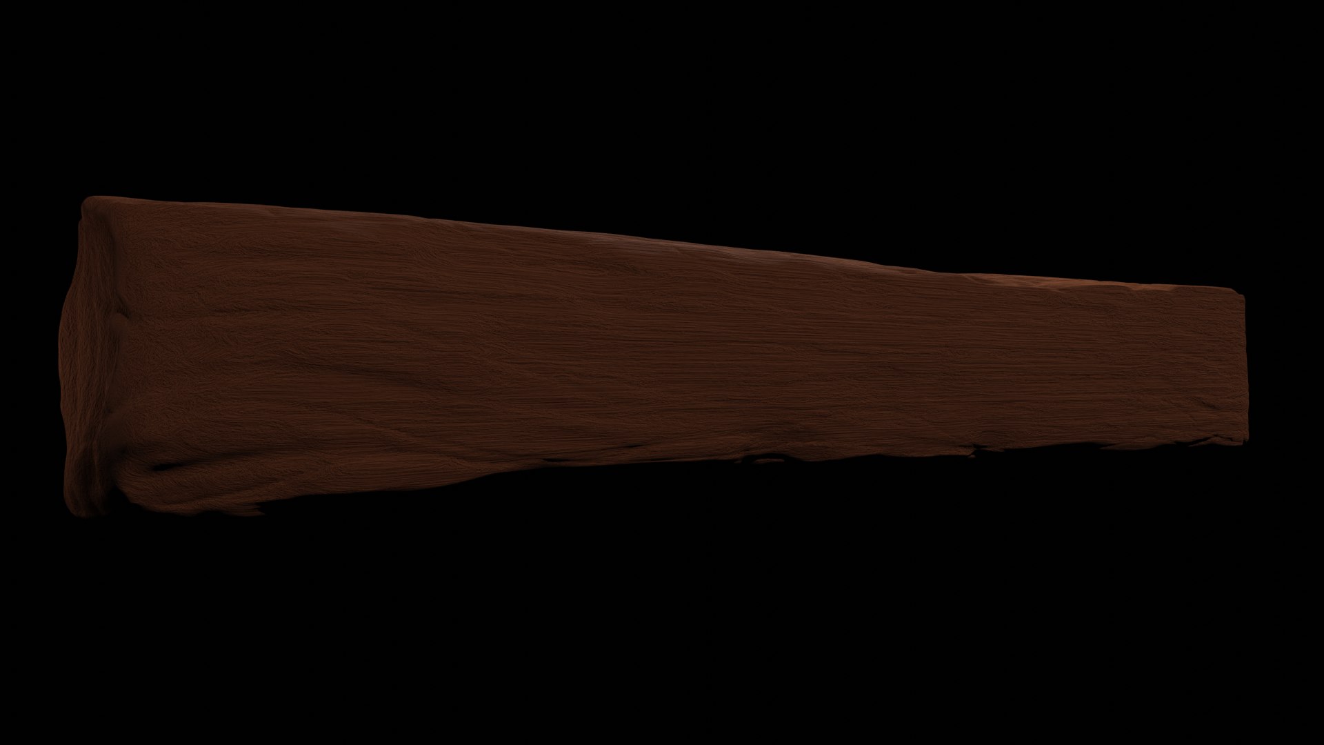 Wood plank 3D model - TurboSquid 1710112