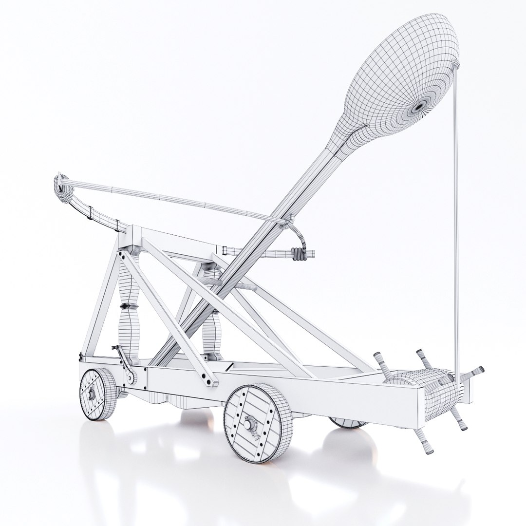 3d 3d-model Catapult