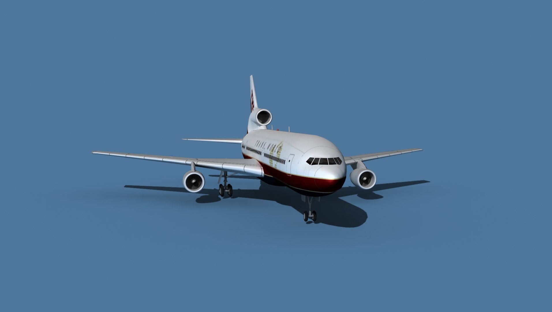 Lockheed L-1011-50 Trans World 3 Model - TurboSquid 1921642