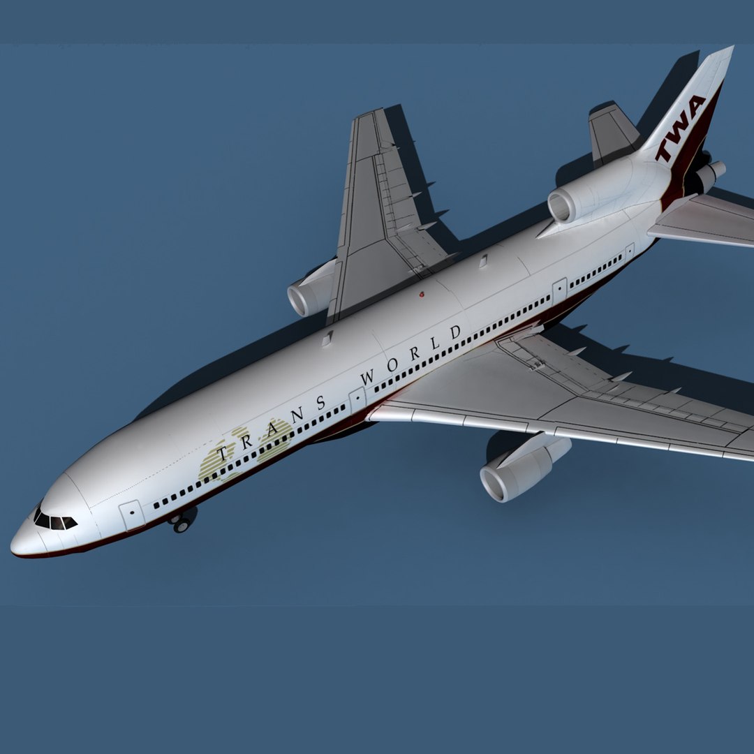 Lockheed L-1011-50 Trans World 3 Model - TurboSquid 1921642