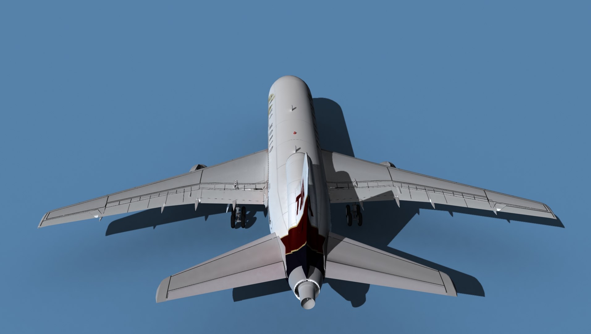 Lockheed L-1011-50 Trans World 3 Model - TurboSquid 1921642