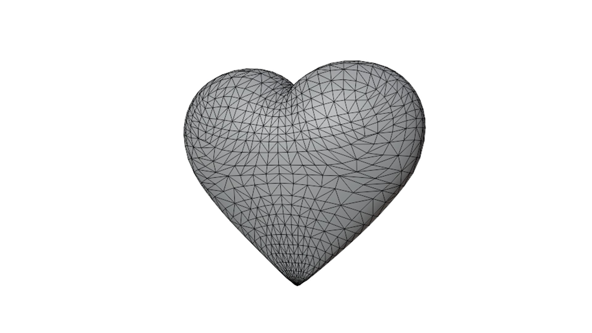 3D Cartoon Heart For Emoji - TurboSquid 1895932