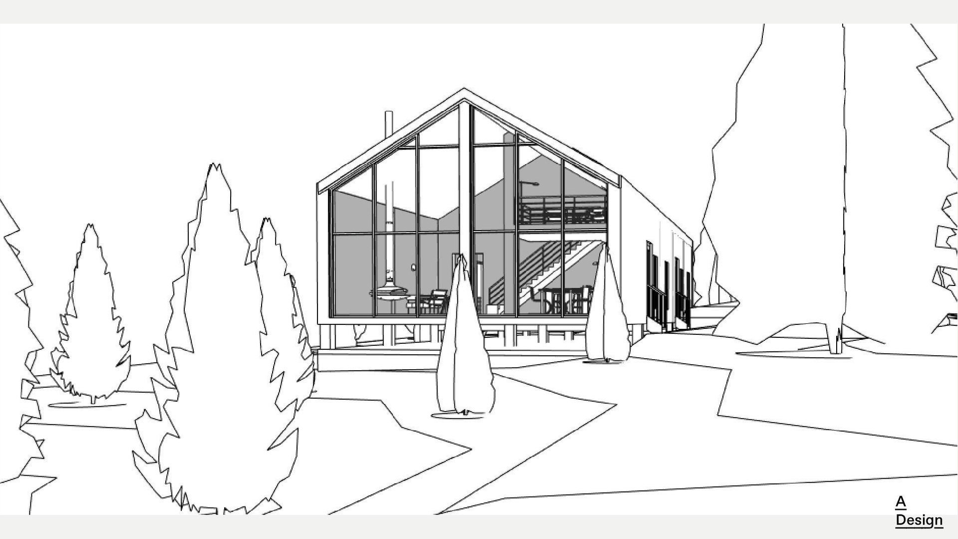 Barn House - Revit 3D Model Model - TurboSquid 2017250