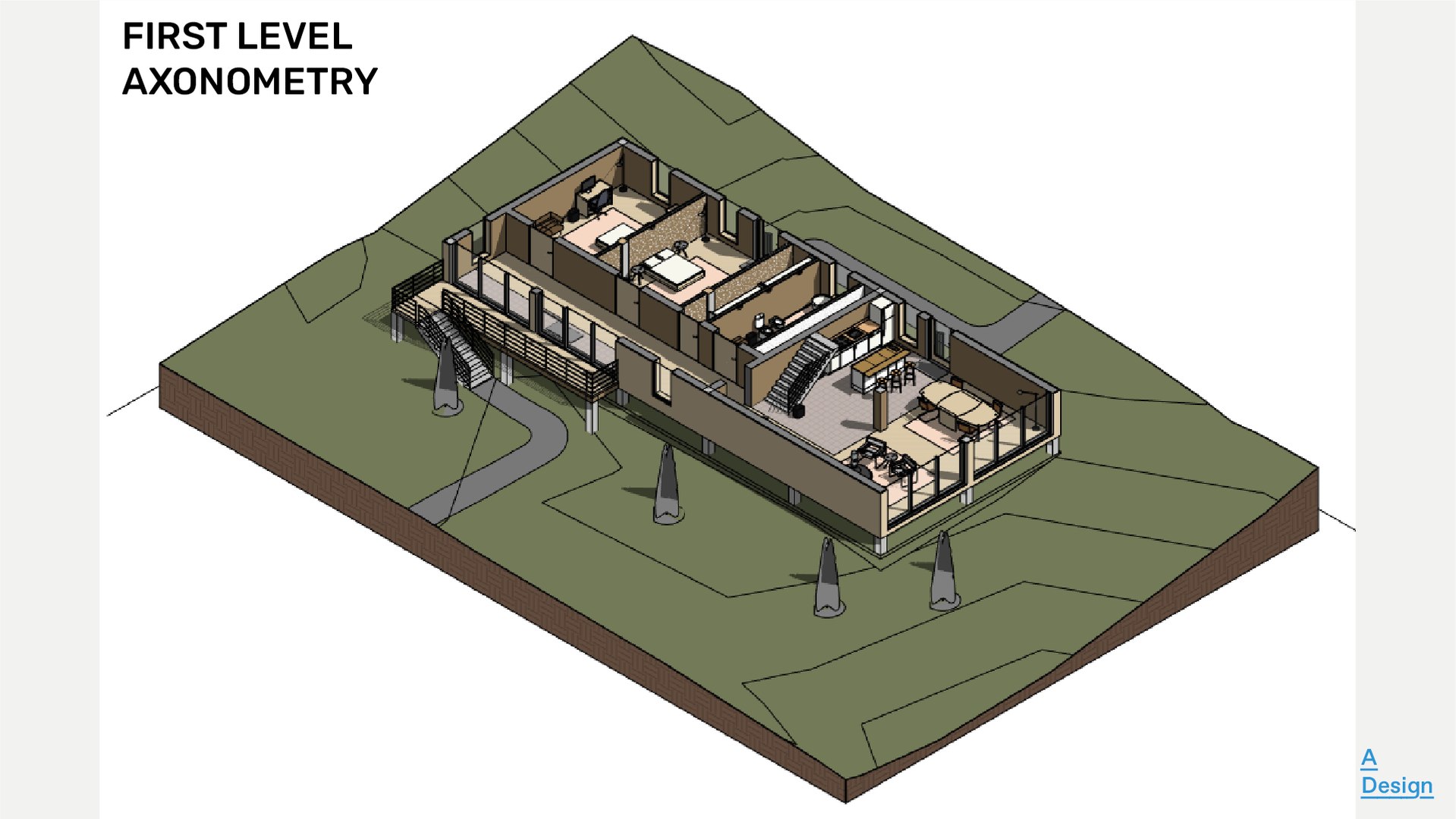 Barn House - Revit 3D Model Model - TurboSquid 2017250