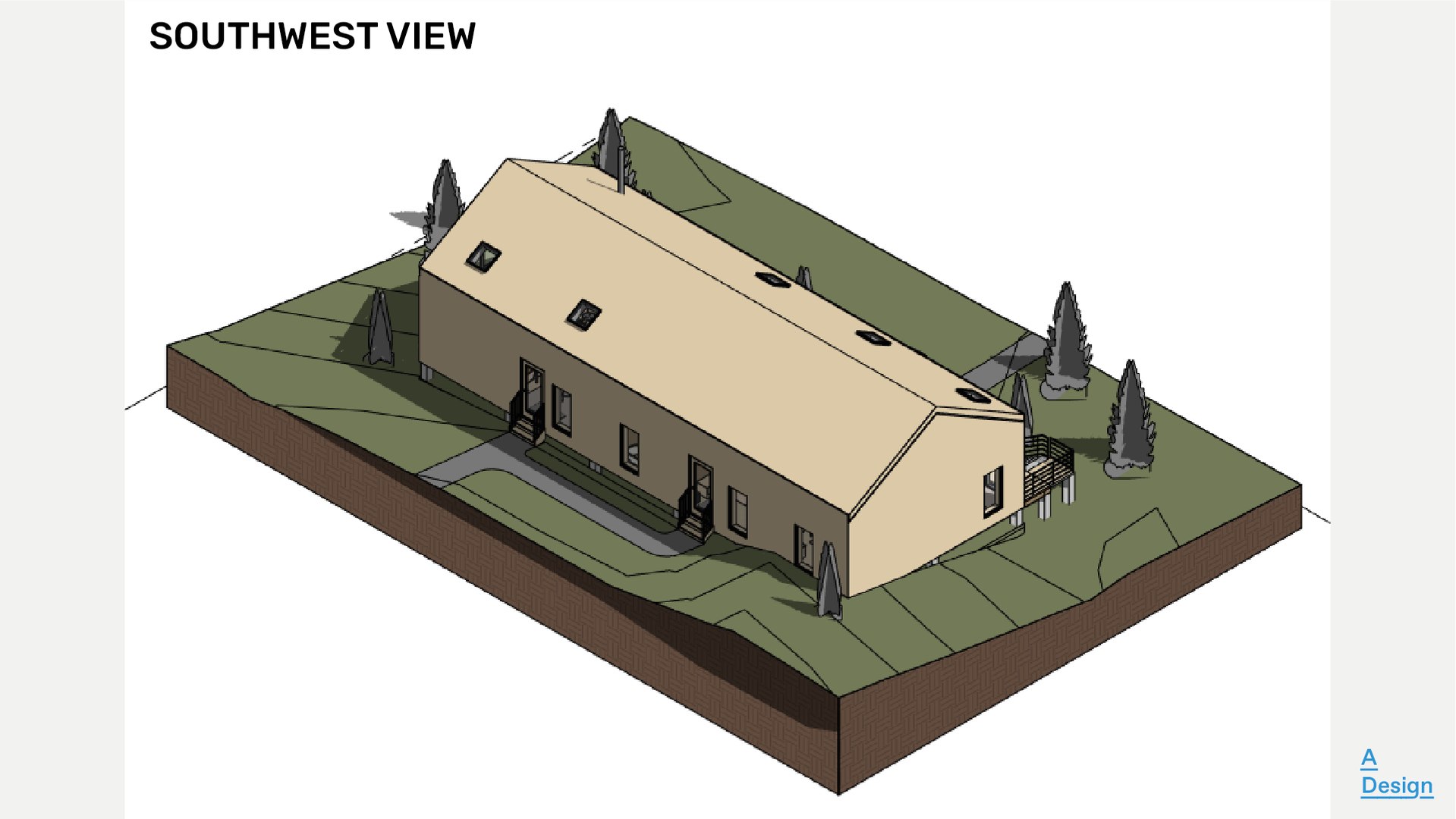 Barn House - Revit 3D Model Model - TurboSquid 2017250