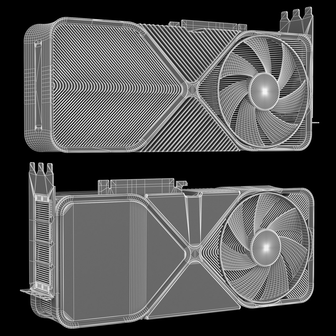3D Nvidia Geforce RTX 4080 And 4090 - TurboSquid 2006654
