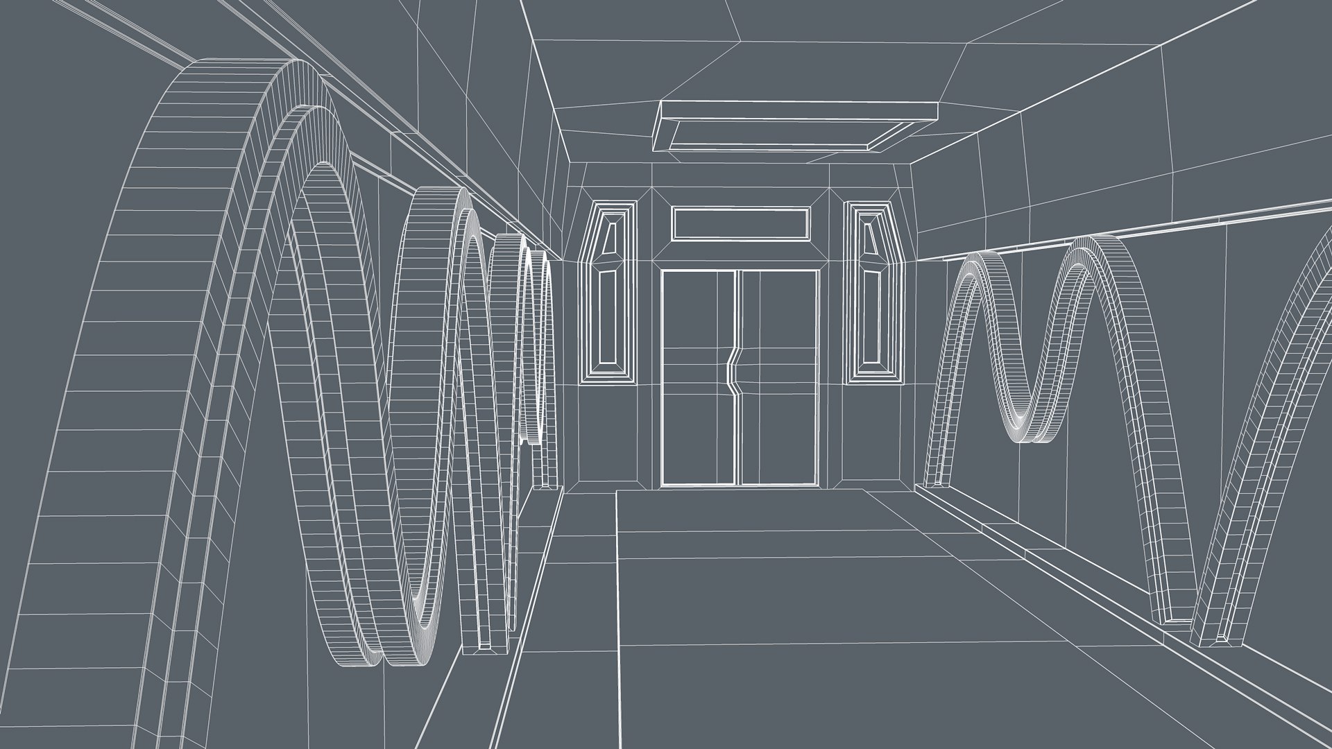 3D Model Hallway - TurboSquid 2332500