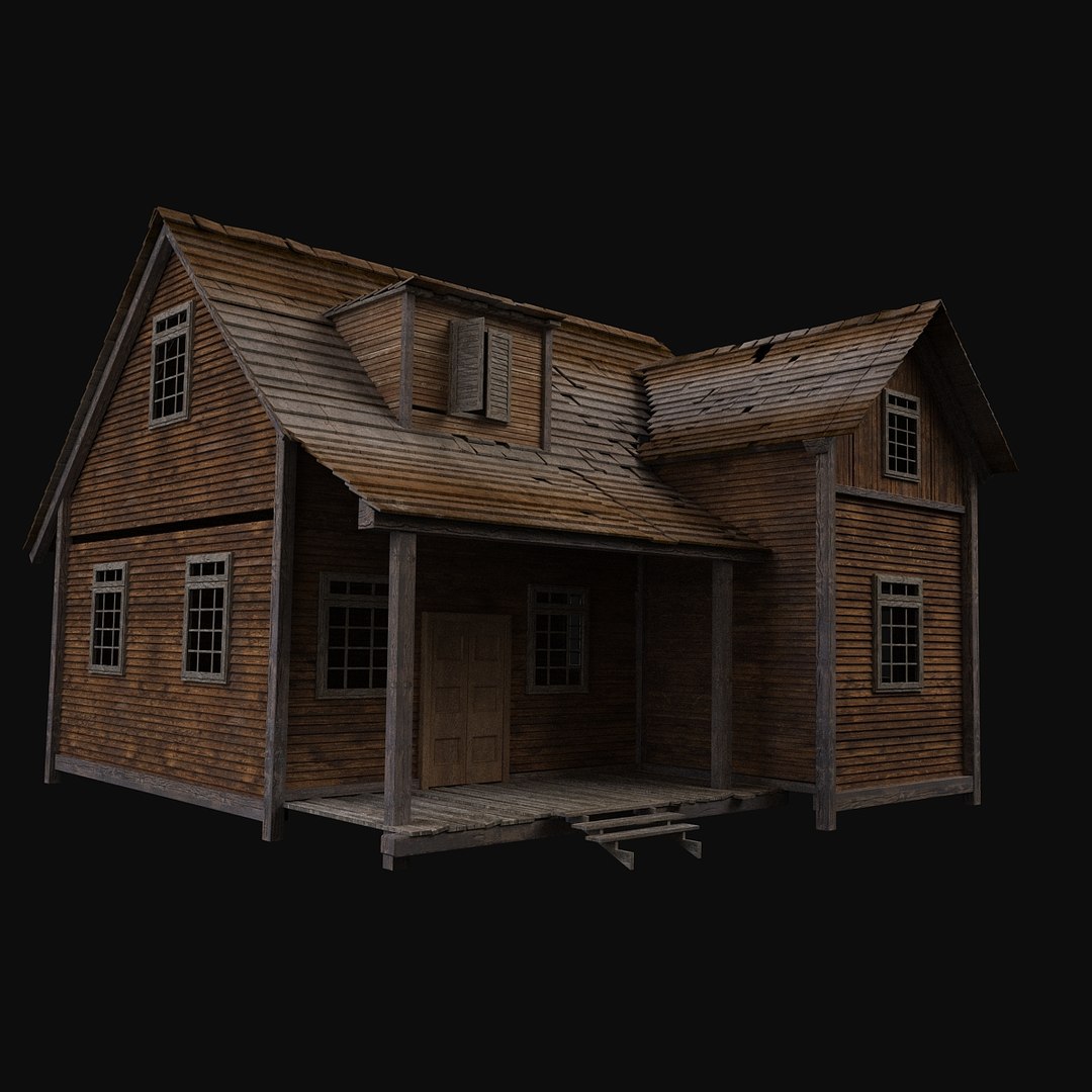 3D Model Old House - TurboSquid 1275170