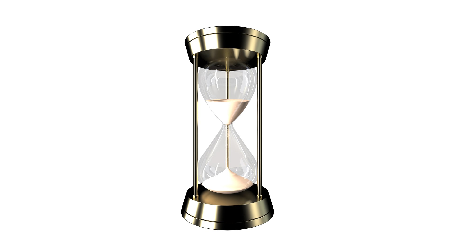 Sand Glass Time 3D - TurboSquid 1490154