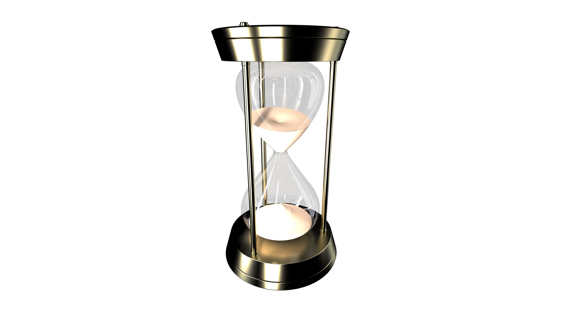 Sand Glass Time 3D - TurboSquid 1490154